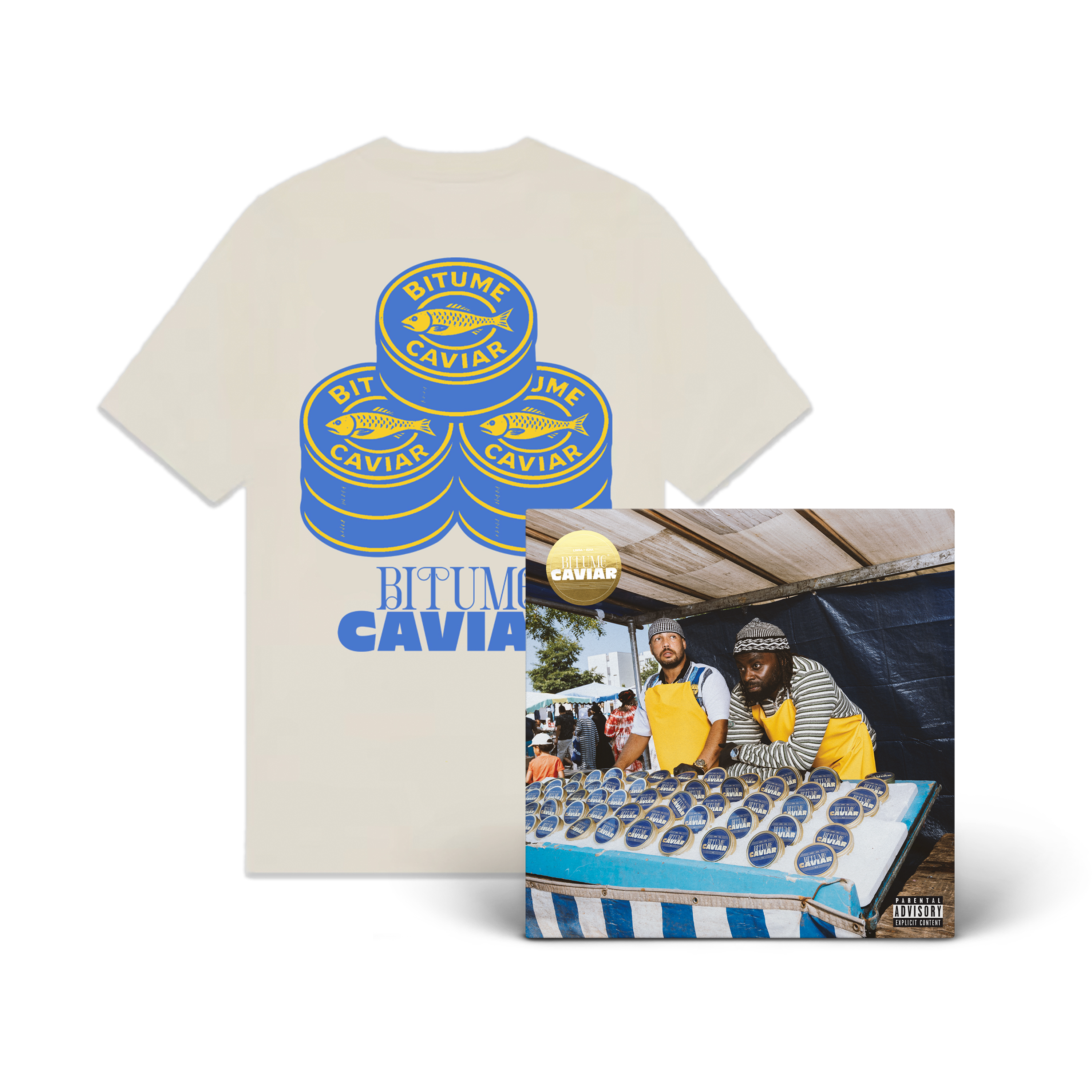 Vinyle “Bitume Caviar (Vol. 2)“ + T-shirt – ISHA & Limsa d'Aulnay ...