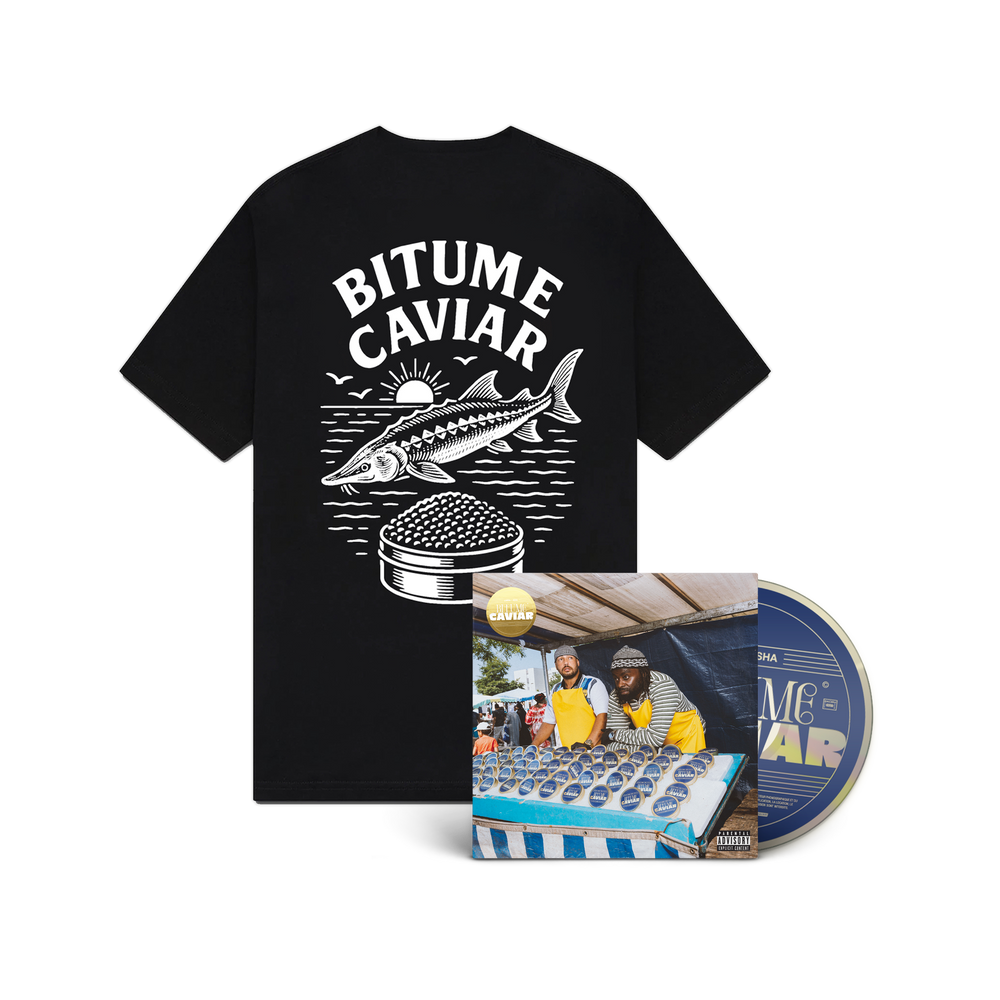 CD “Bitume Caviar (Vol. 2)“ + T-shirt – ISHA & Limsa d'Aulnay - Bitume ...