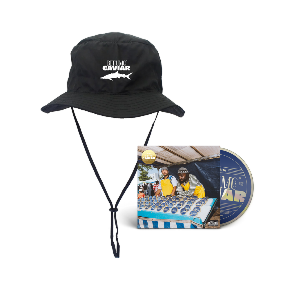 CD “Bitume Caviar (Vol. 2)“ + Bob – ISHA & Limsa d'Aulnay - Bitume Caviar